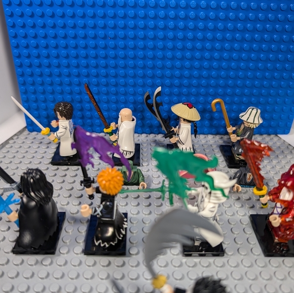 unbranded | Toys | 8 Minifigures Bleach Anime Building Block Toys ...